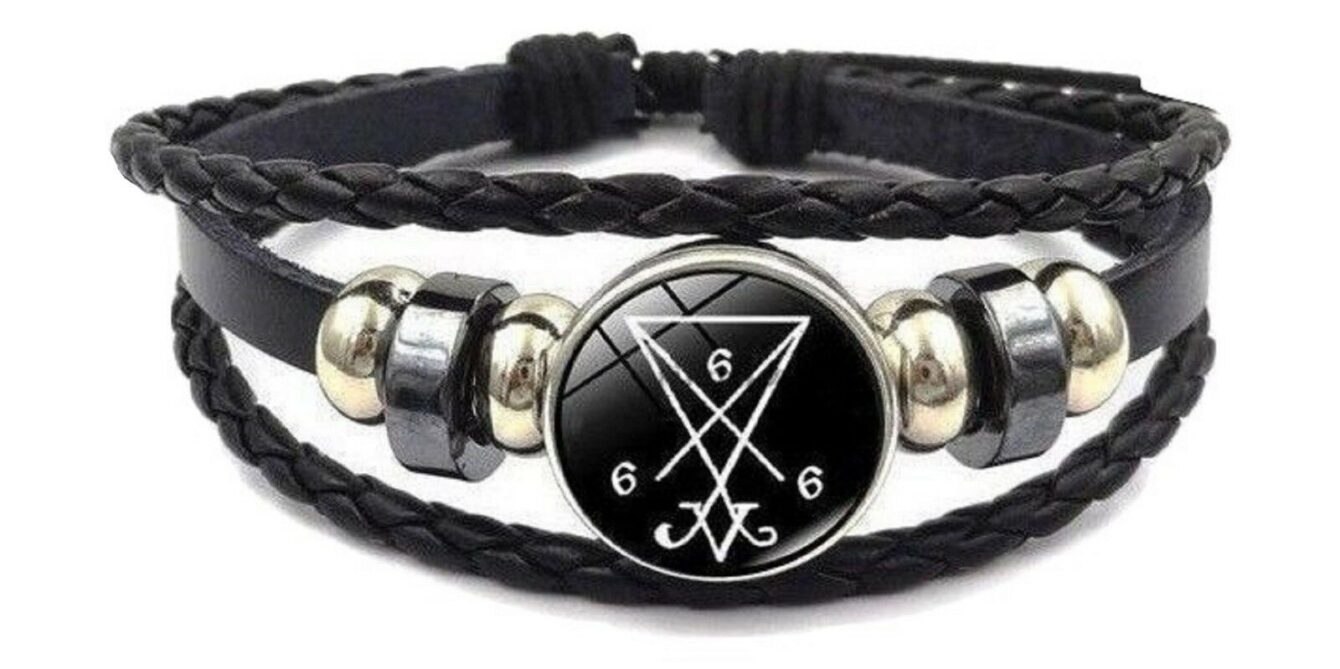 Sigil of Satan Bracelet: Gothic Costume Jewellery for the Occult ...