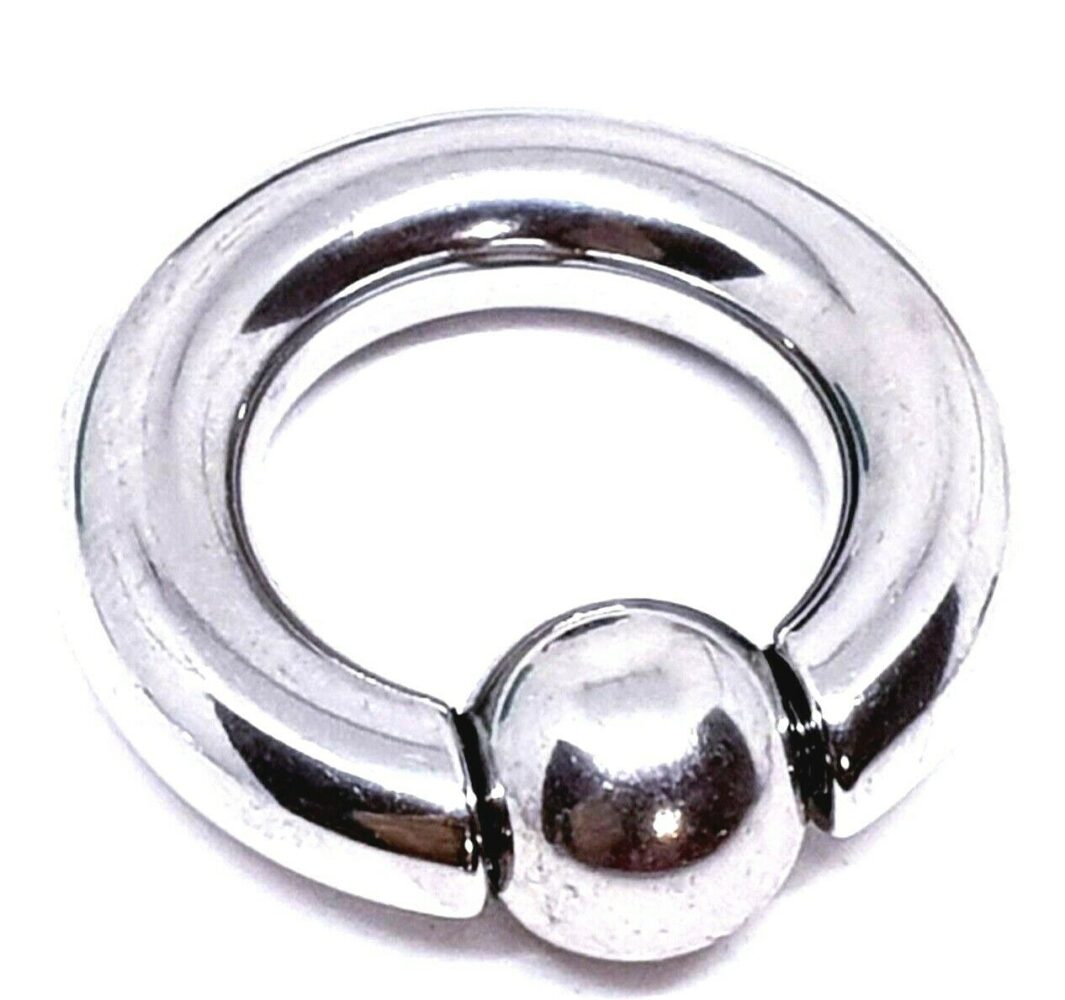 Easy Fit Heavy Gauge BCR 6mm 2g CBR 10mm Ball Closure Ring PA Prince Albert - eclectic shop uk ...