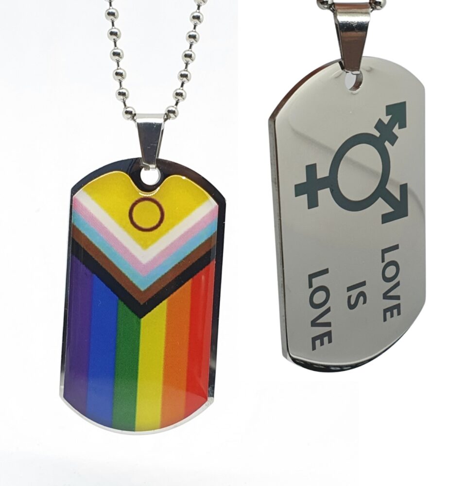 LGBT Love is Love Pendant: Empowering Pride Jewelry